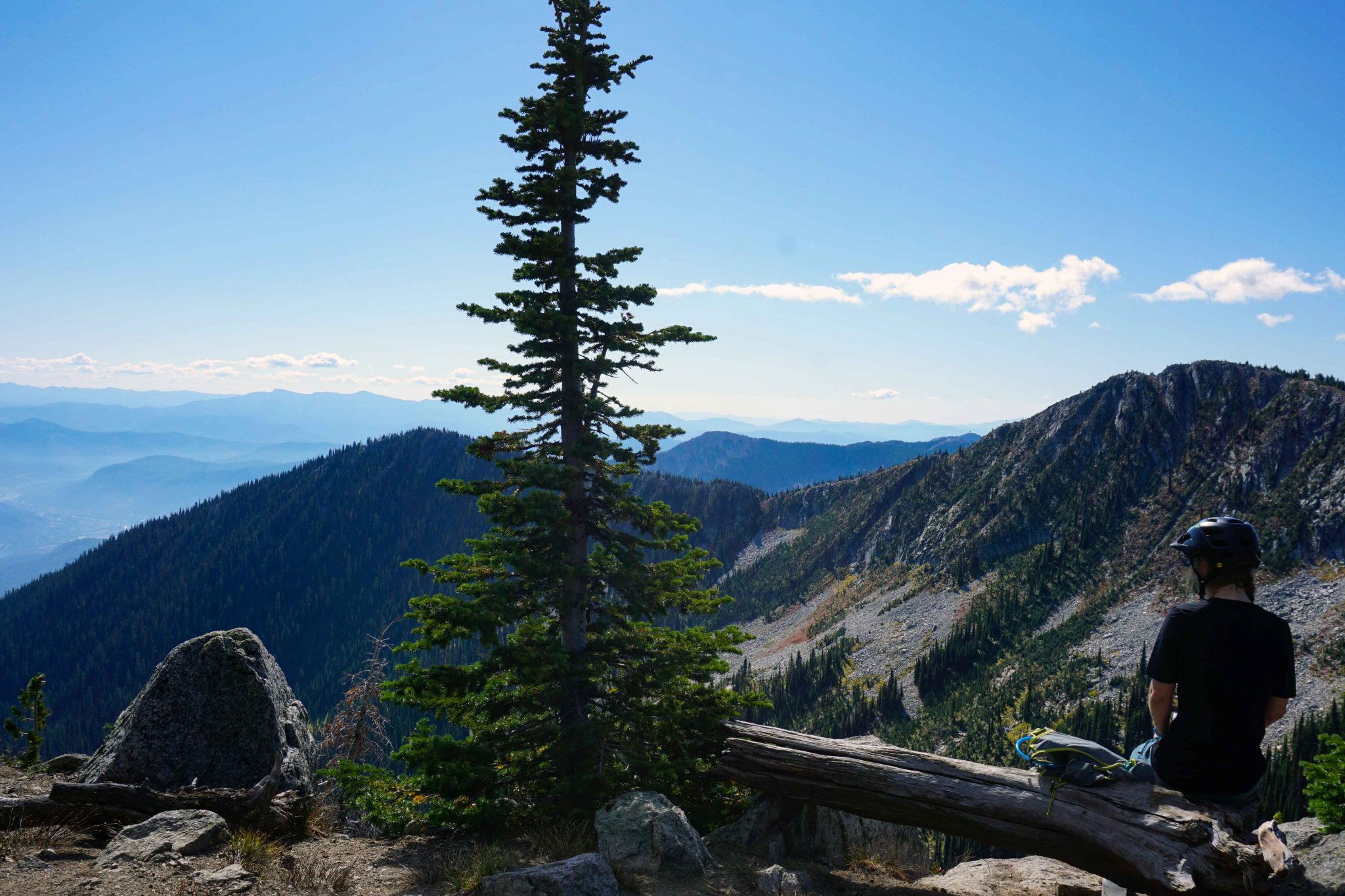 Mountain Biking the Seven Summits Trail in Rossland