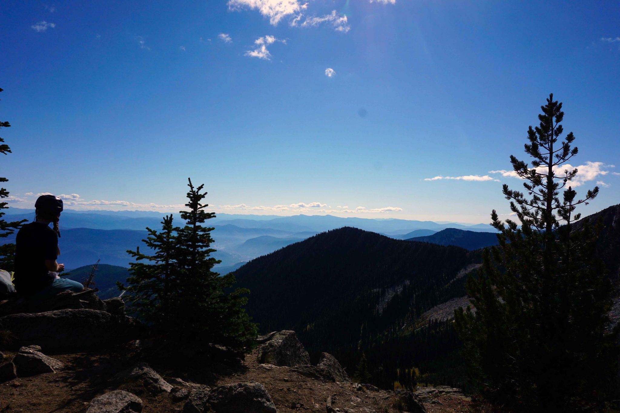 Mountain Biking the Seven Summits Trail in Rossland