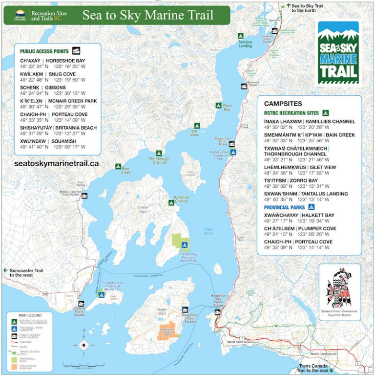 Canoeing the Sea to Sky Marine Trail | Her Wild Way